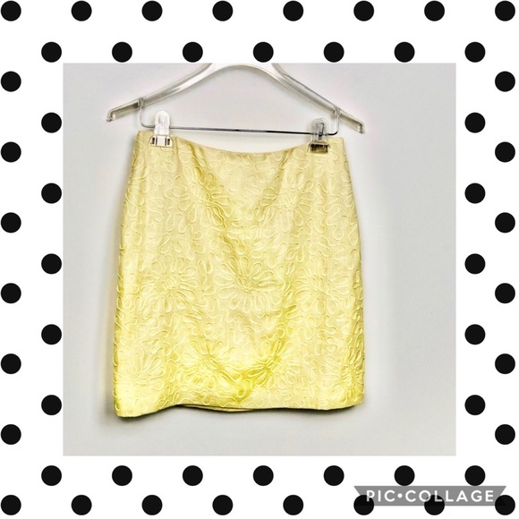 Michael Kors | Skirts | Michael Kors Linen Embroidered Mini Skirt2 ...